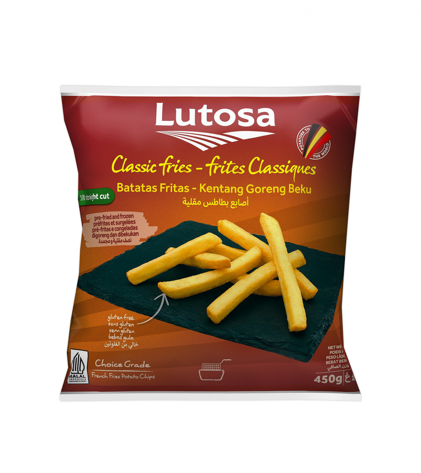 Khoai Tây Đông Lạnh Sợi To Lutosa – Bio Planet